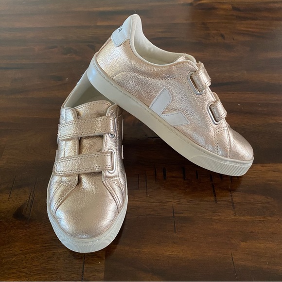 Veja | Shoes | Veja Gold Sneakers | Poshmark